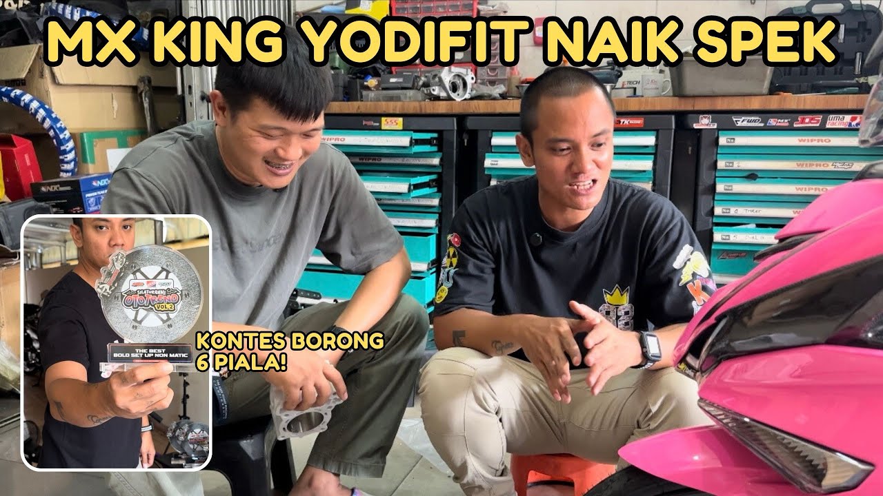 MX KING YODIFIT JADI SPEK 65‼️ NGINTIP GARASI RAHASIA YODIFIT‼️ - YouTube