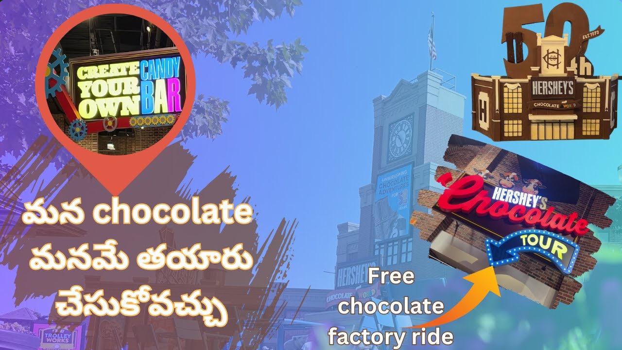 Create your own candy🍬||Hershey's Chocolate World🍫|Harrisburg ...