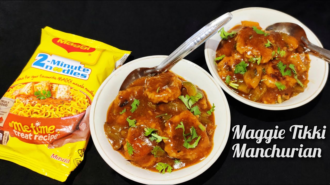 How To Make Maggi Tikki Manchurian | मैगी टिक्की मंचूरियन | Maggi ...