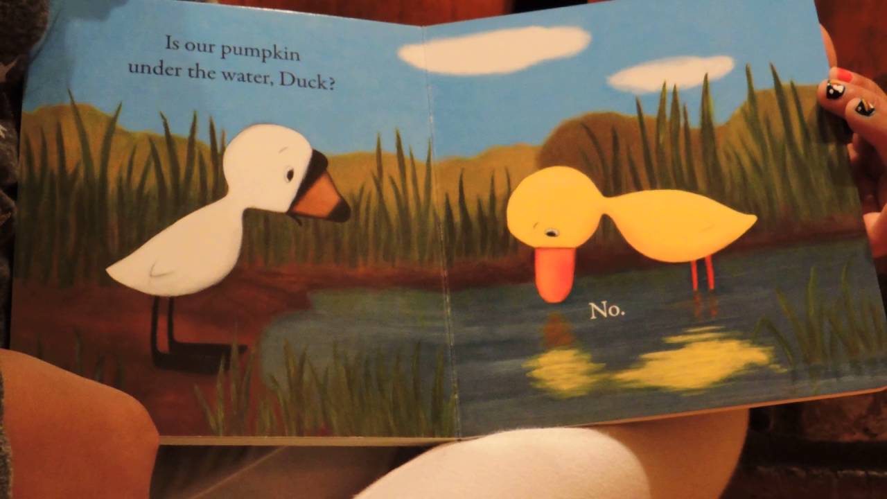 Duck & Goose Find A Pumpkin read to you by Storytime Girl - YouTube