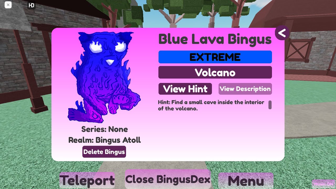 How to get Blue Lava Bingus - YouTube