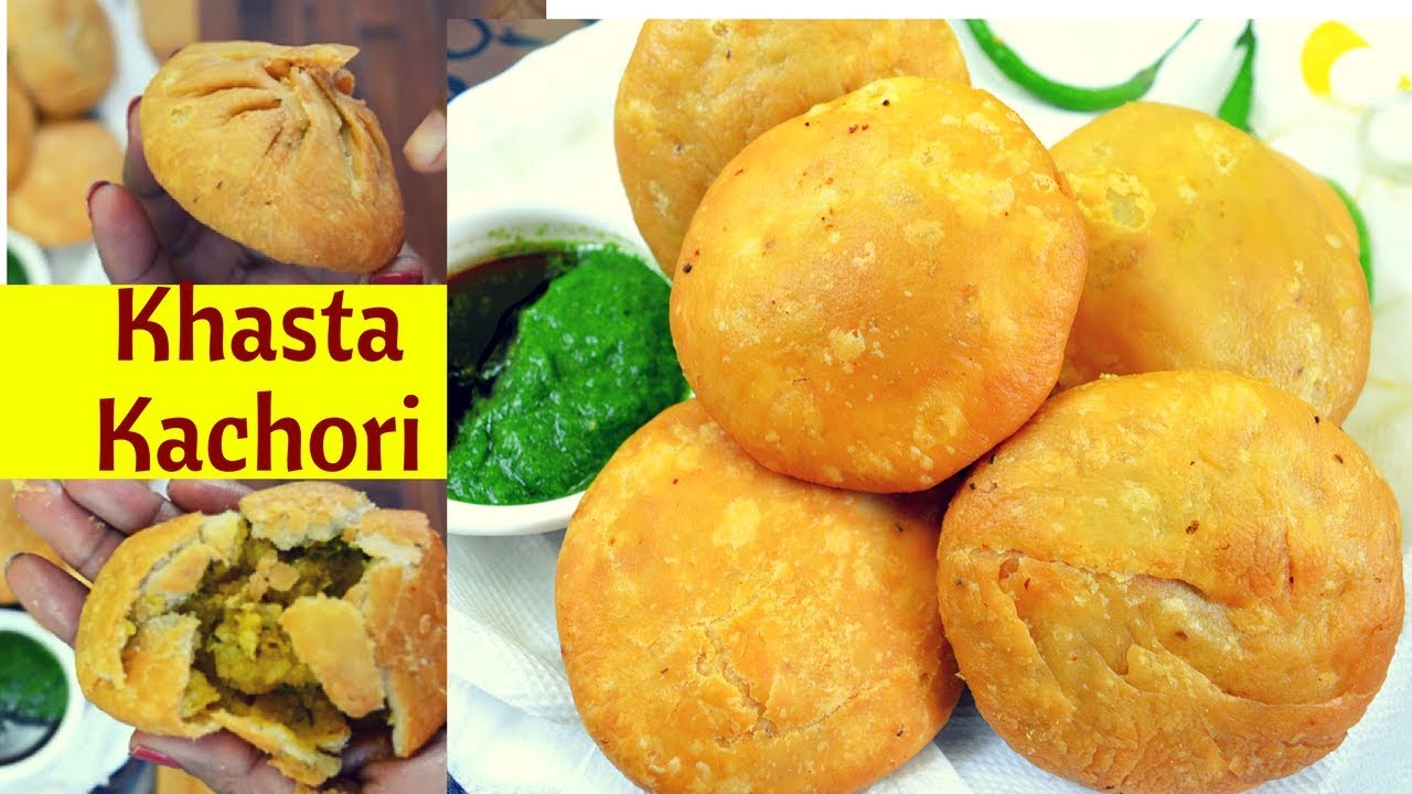 Aloo khasta kachori Recipe | फूली फूली खस्ता कचोरी बनाने के सारे ...