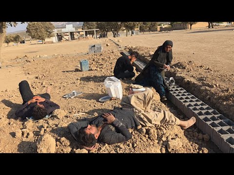 The start of Master Davood's dream home 🏡