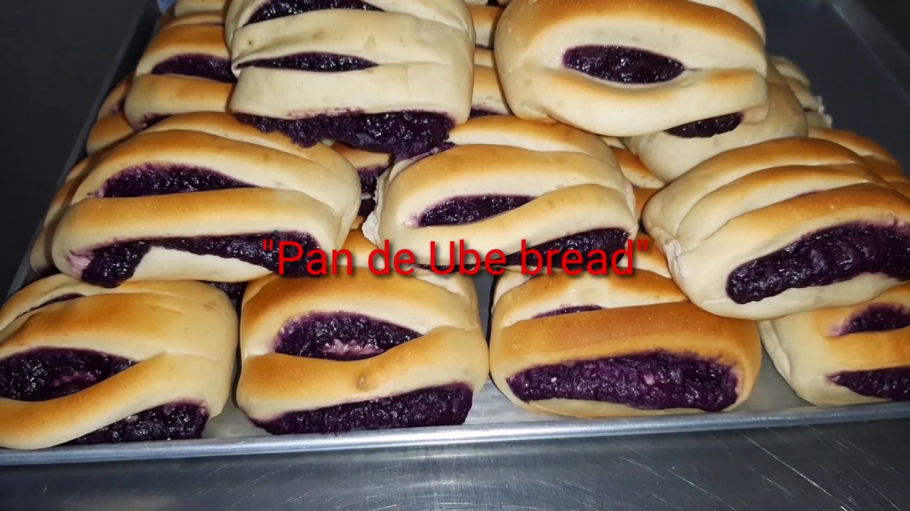 How bake Pan de Ube bread Recipe (My version) - YouTube