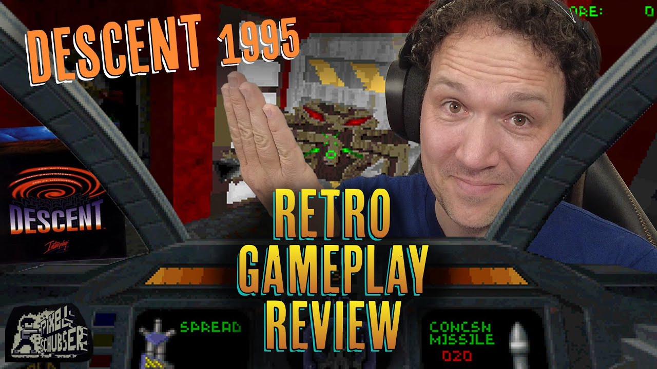 Descent (1995) – Retro Review & 360°-Shooter-Gameplay [DE] - YouTube
