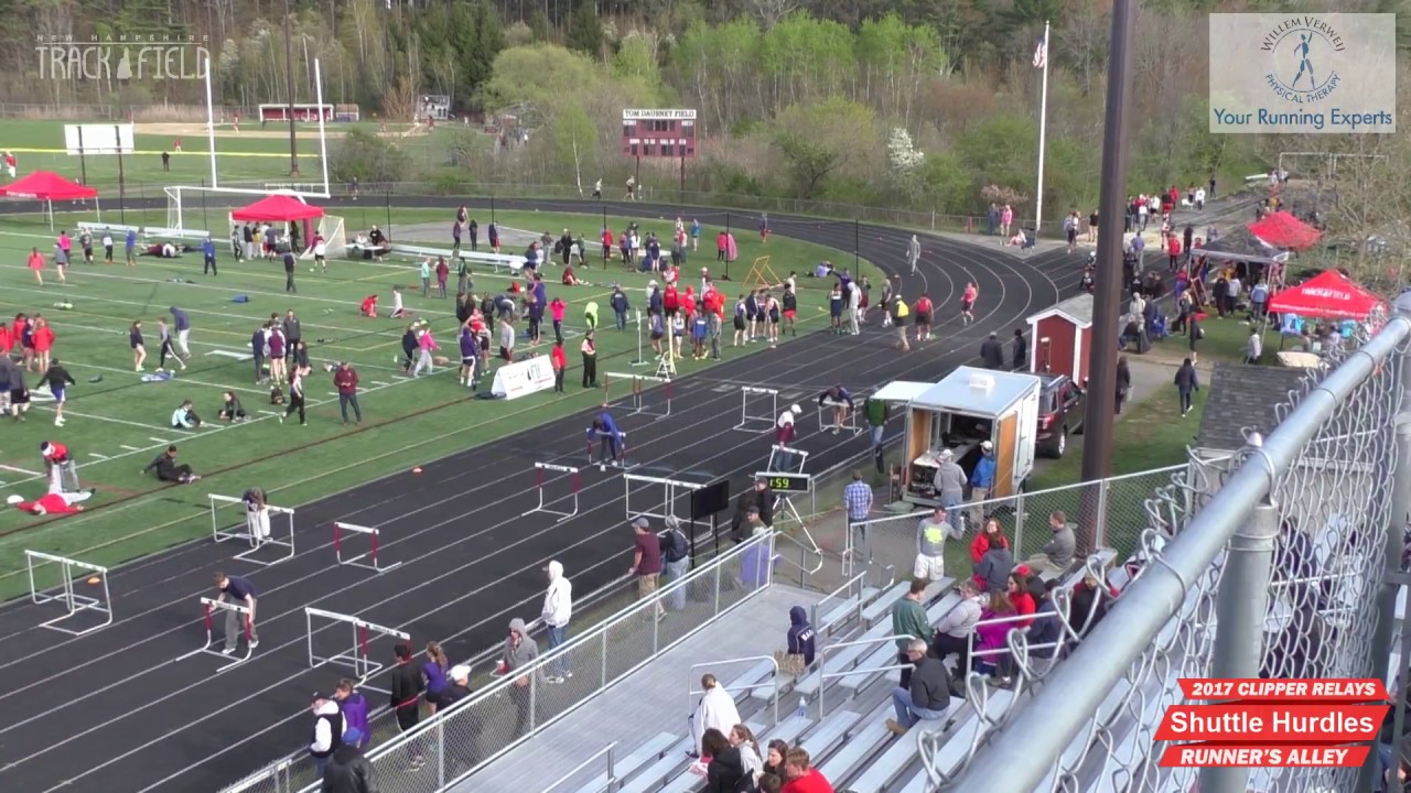 2017 Clipper Relays Shuttle Hurdles - 4x400s - YouTube