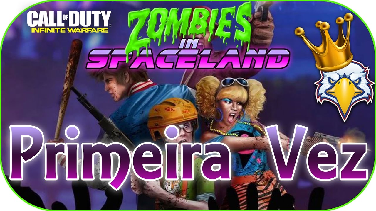 COD IW - zombies in spaceland - minha primeira vez - YouTube