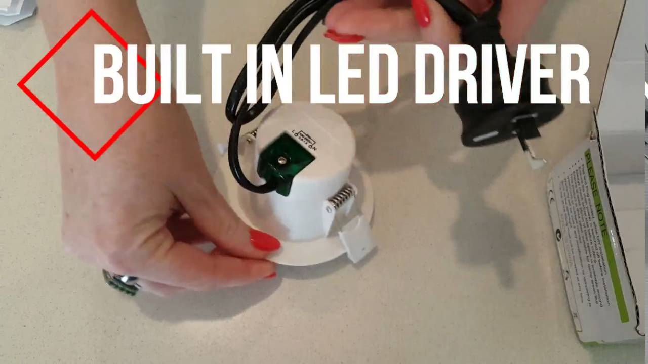 10w LED Downlight Inbuilt Driver - Mr LED Downlights - YouTube