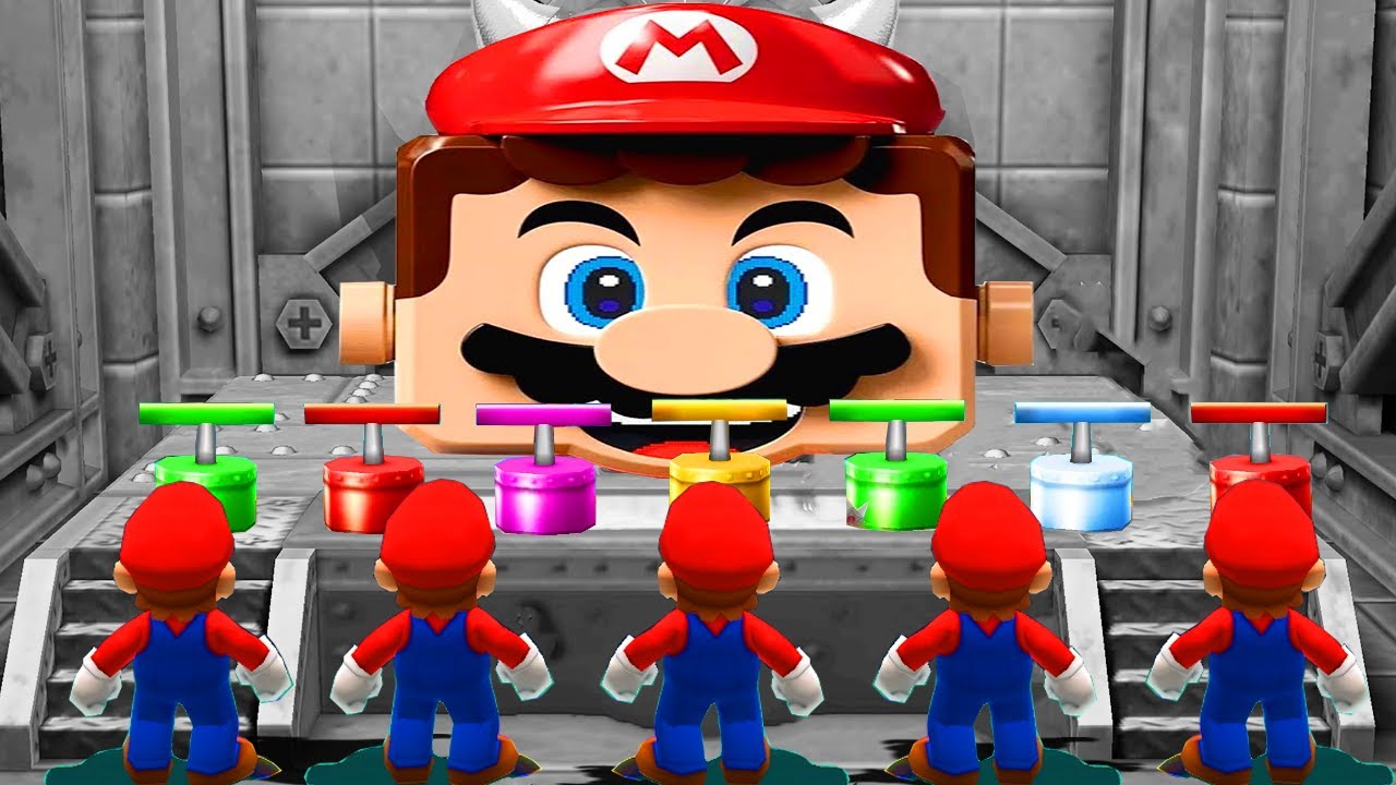 Mario Party The Top 100 - Mario's Lucky - Mario vs Best Friend - YouTube