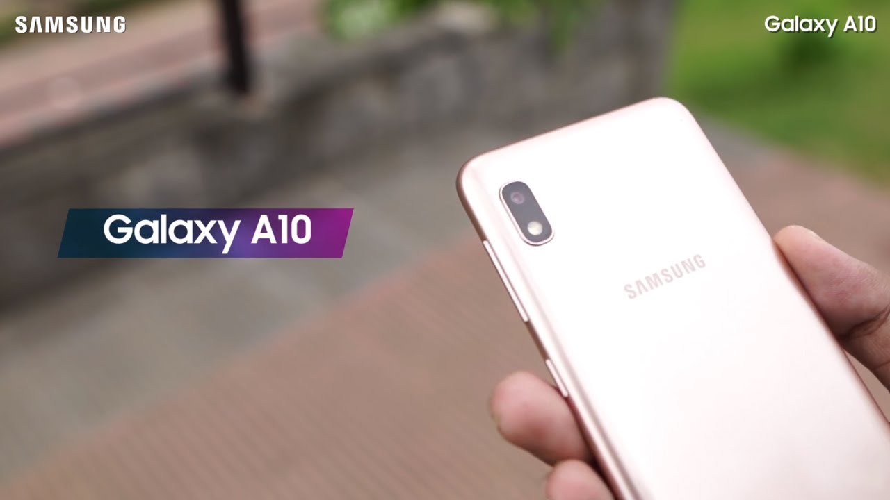 Samsung Galaxy A10 demonstration: The Trusty Budget Phone - YouTube