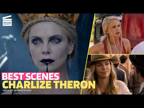 Top 10 of the best scenes of Charlize Theron HD CLIP