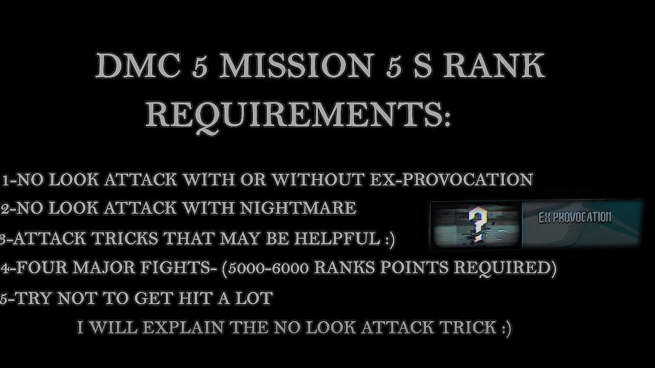 DMC5 Mission 5 S rank DMD Easy - YouTube
