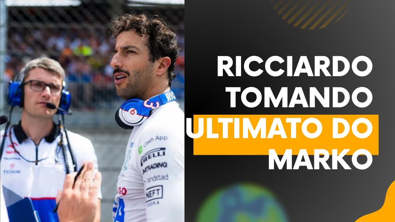 RICCIARDO TOMA DURA DE MARKO - YouTube