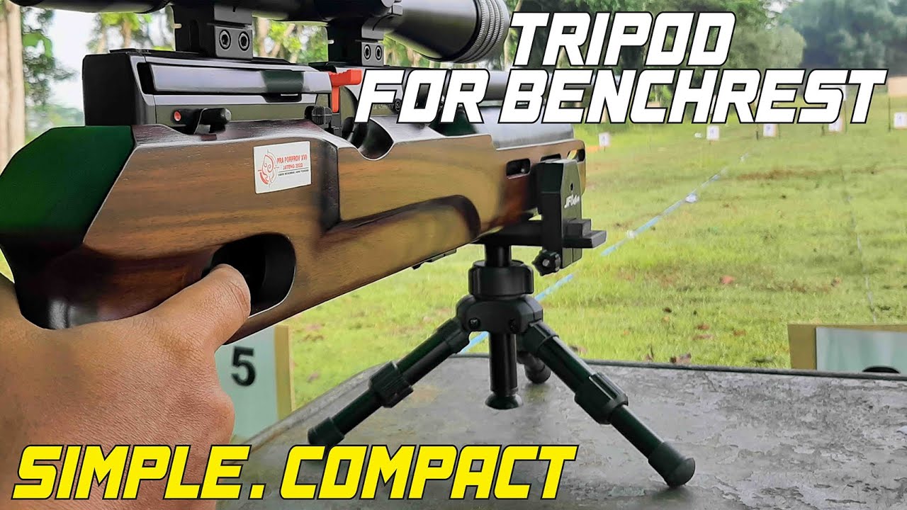 TRIPOD FOR BENCHREST // SHOOTING REST TRIPOD - YouTube