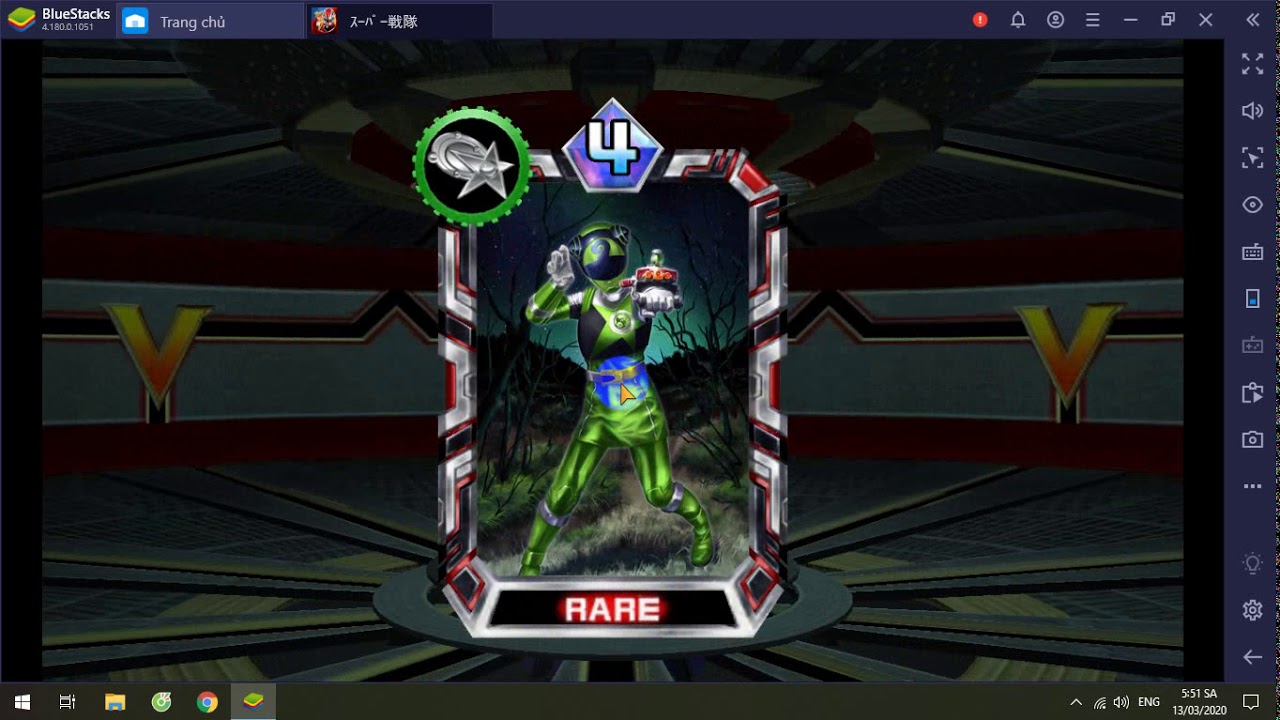 Super Sentai Legend Wars:Get new legend card by 100 coin LEGEND part 4 ...