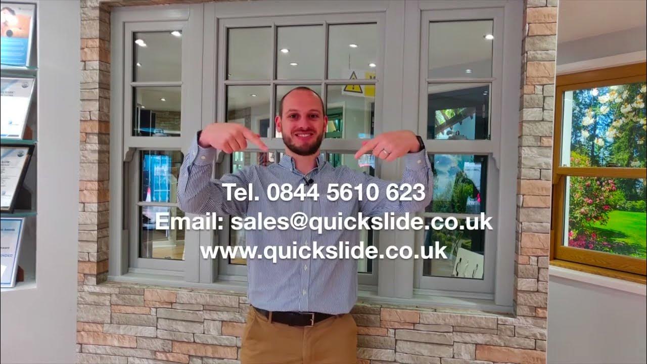 Quickslide Showroom Tour Discover uPVC Legacy Sliding Sash Windows - YouTube