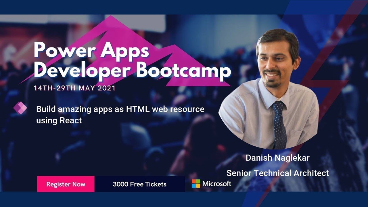Build amazing apps as HTML web resource using React - Power Apps Developer Bootcamp 2021 - YouTube