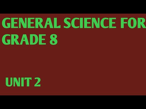 General science for grade 8 @kaludiacademy - YouTube