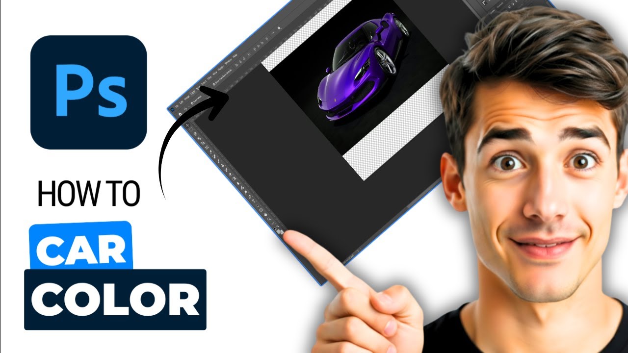 How To Change Car Color In Photoshop (Easiest Way) (2026 Guide) - YouTube