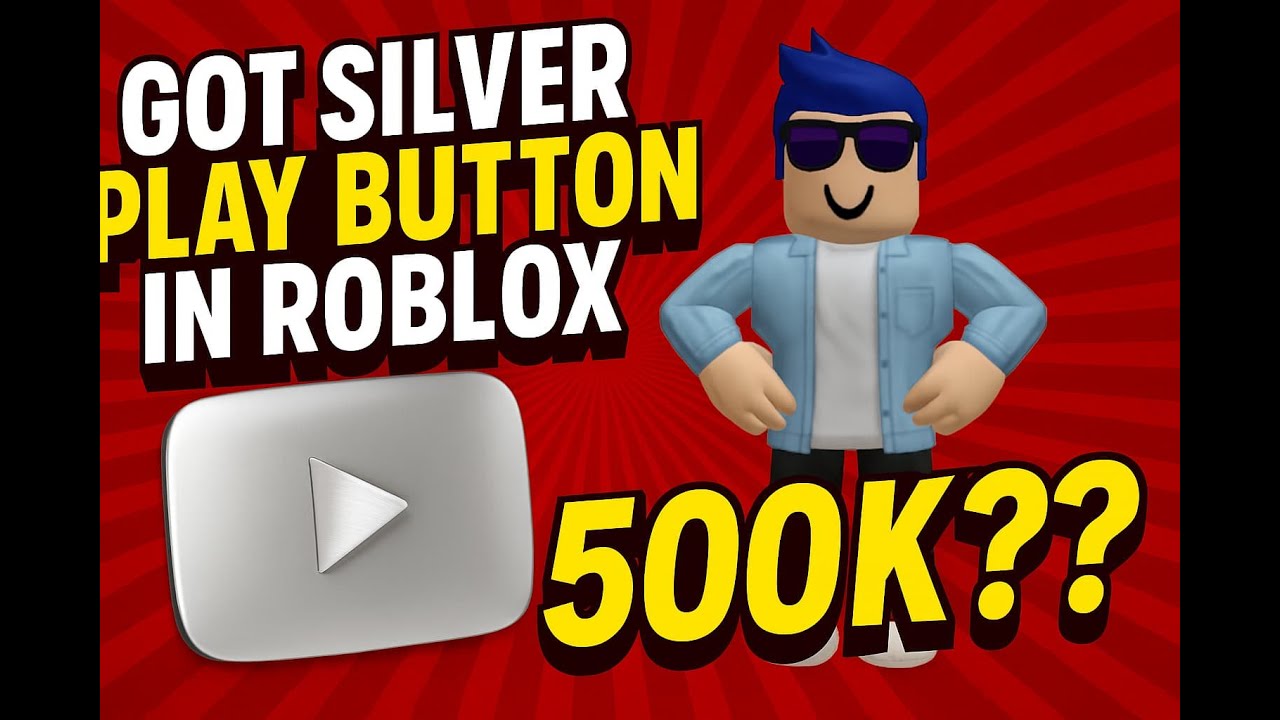 I got Silver Play Button in Roblox|YT Tycoon #2 - YouTube