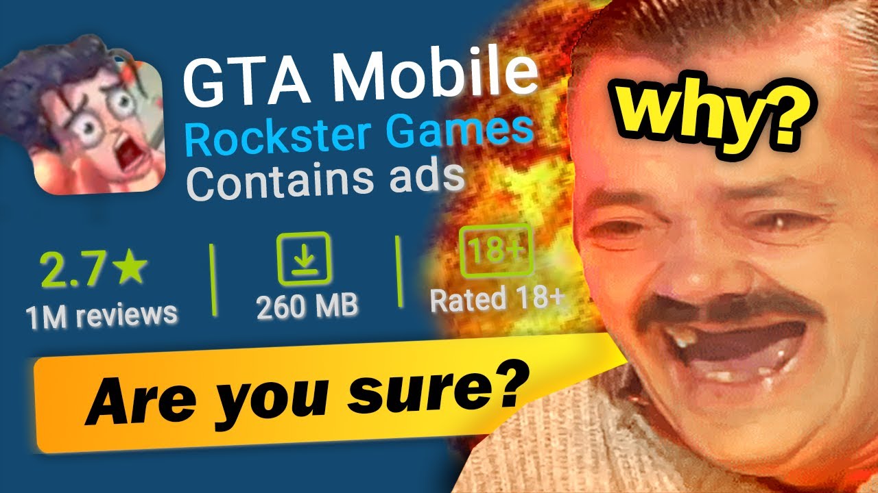 FAKE GTA Clones from the Play Store (GTA Android Ripoffs) - YouTube