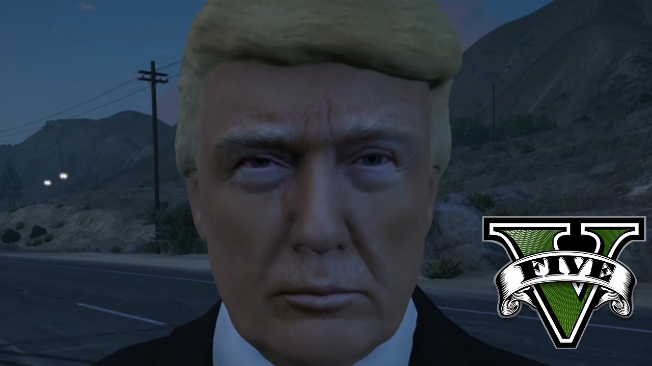 GTA 5 RP Highlights - Donald Trump Arrives In Town - YouTube