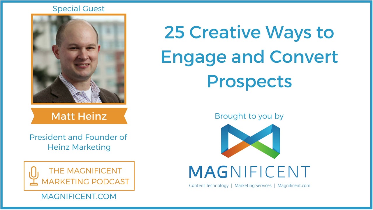 25 Creative Ways to Engage and Convert Prospects - YouTube