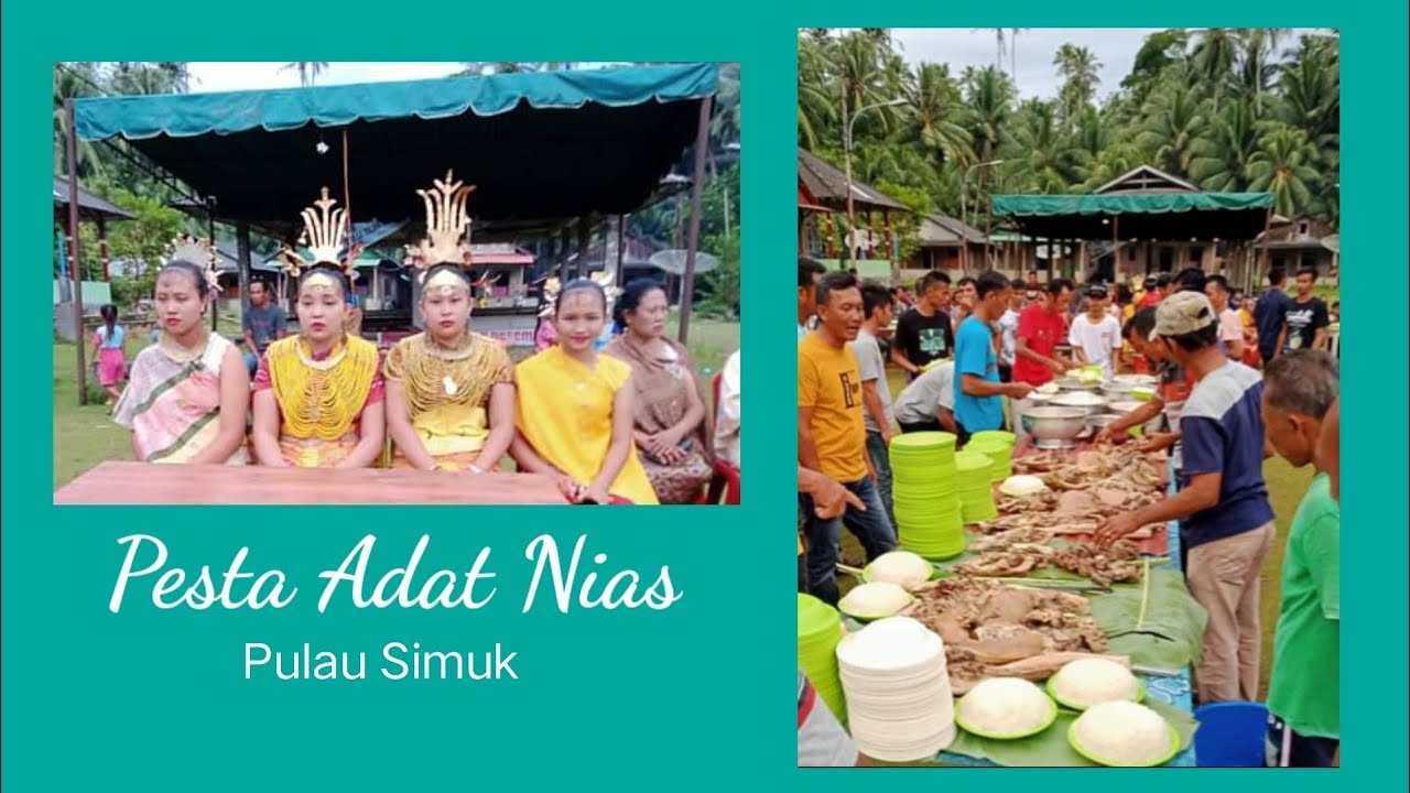 Acara Pernikahan Adat Nias || Pulau Simuk || Nias Selatan - YouTube
