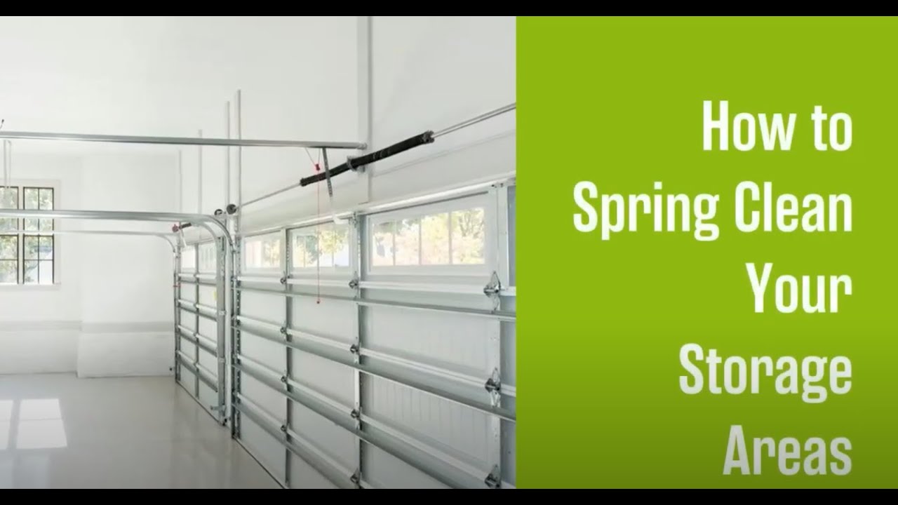 How to Spring Clean Your Storage Areas - YouTube