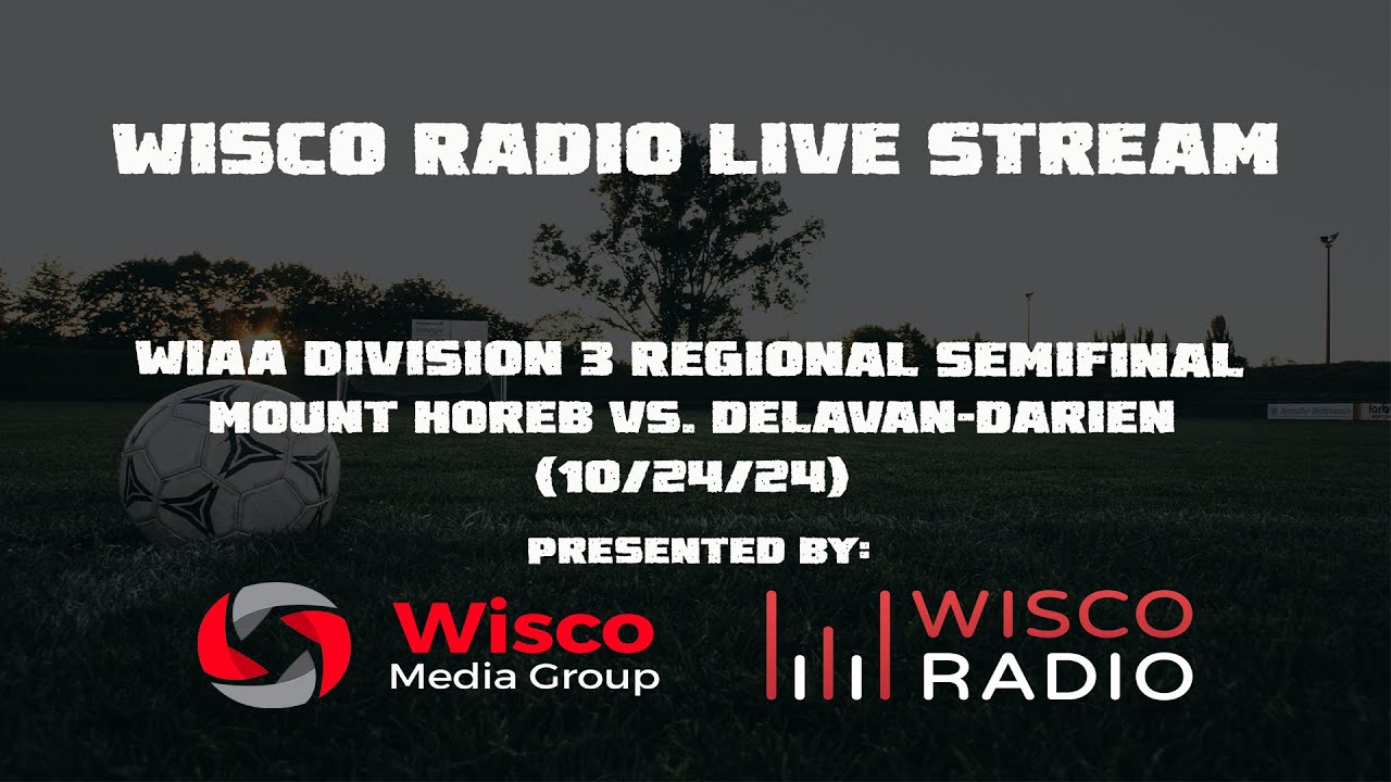 WIAA Division 3 Boys Soccer Regional Semifinal - Mount Horeb vs Delavan ...