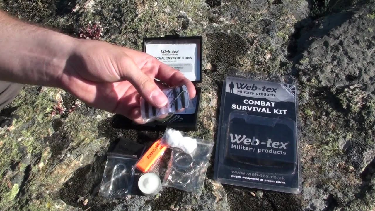Kit de supervivencia Web-Tex survival - YouTube