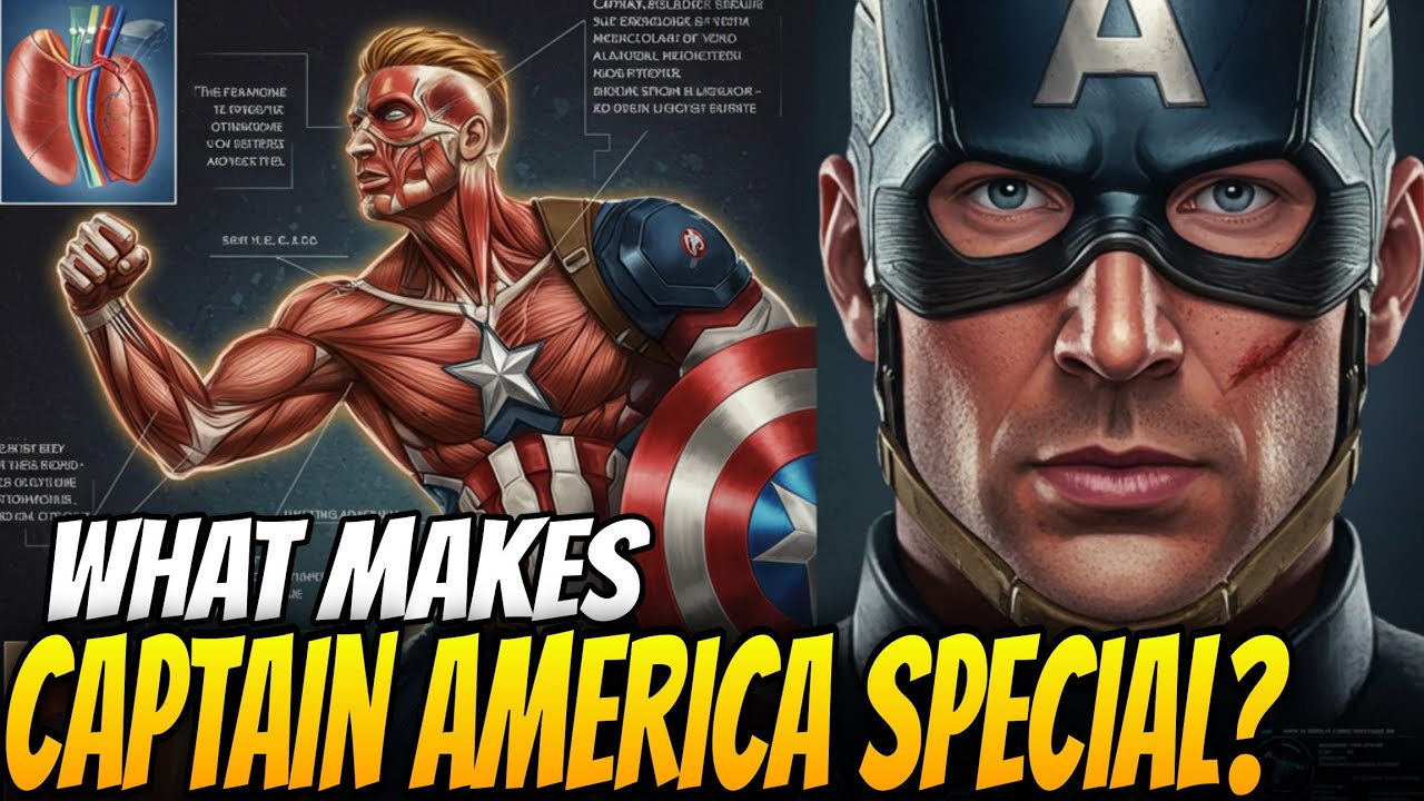 ANATOMY OF CAPTAIN AMERICA - HIS BODY SHOULDN’T EXIST… BUT IT DOES! HOW ...