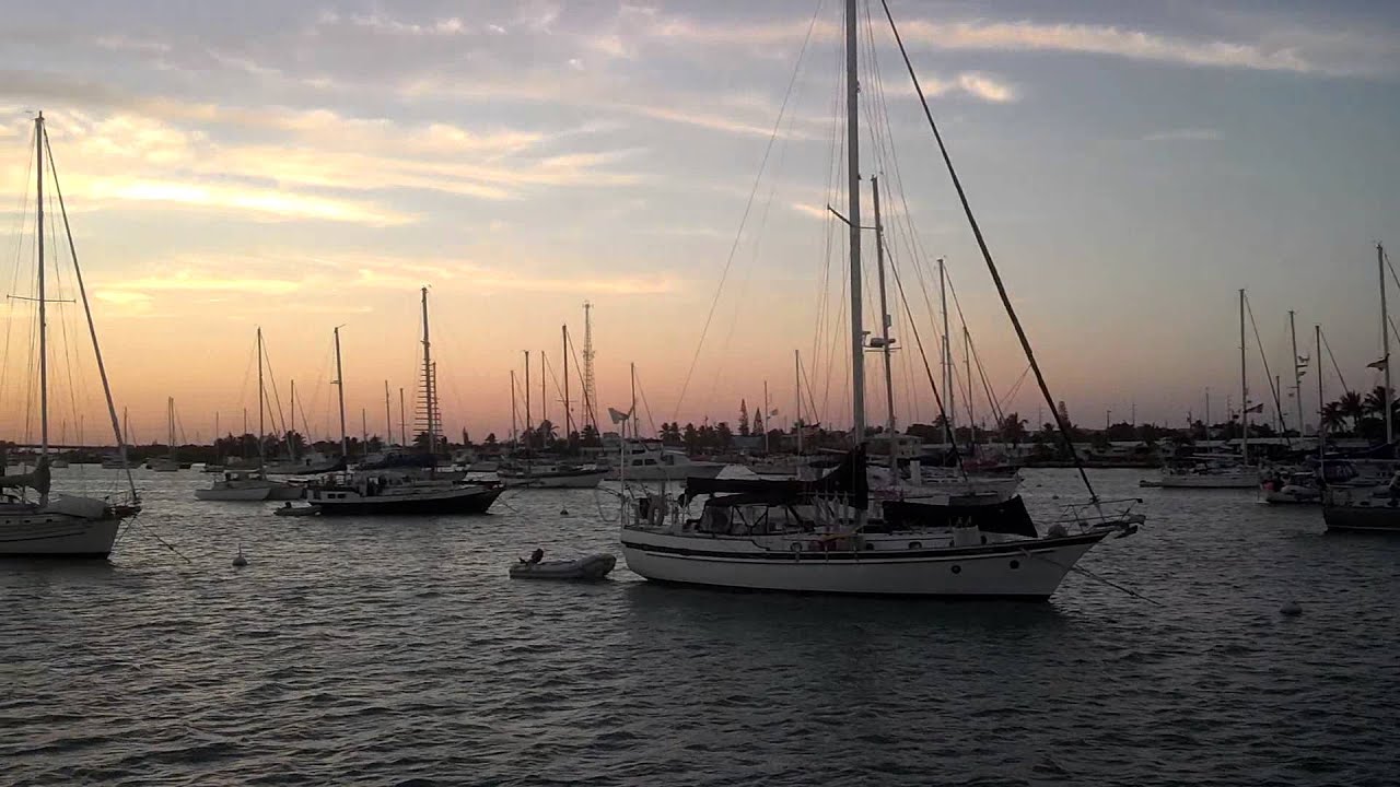 Boot key harbour sunset - YouTube