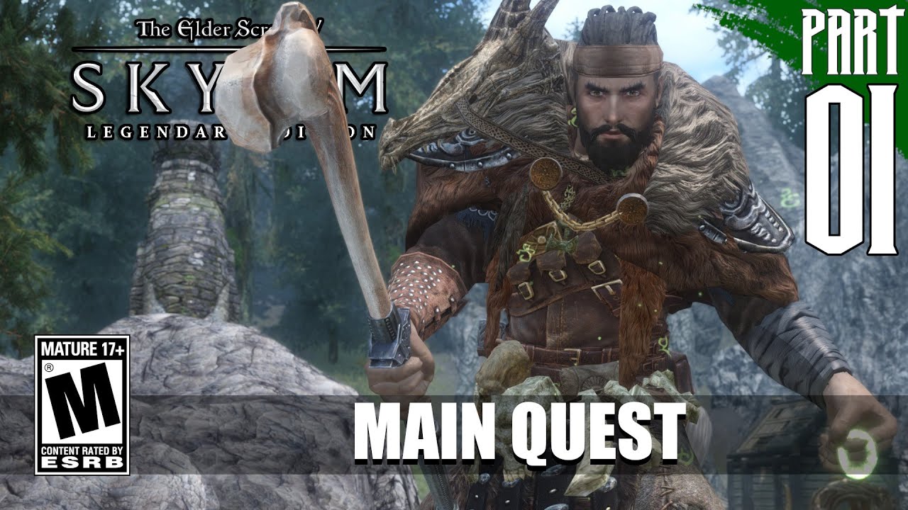 Skyrim Mods: Main Questline | Haming the Druid Gameplay Part 1 - YouTube