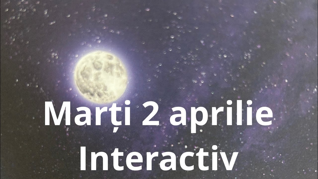Marți 2 aprilie # interactiv - YouTube