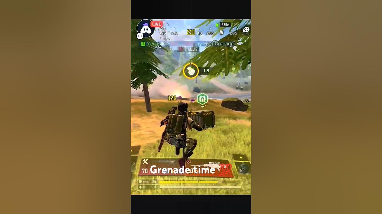 Grenade 😌💯 #codmobilegameplay #codm #codmtrolling #codmobile #codmobileclips #codmlive #codmbr ...