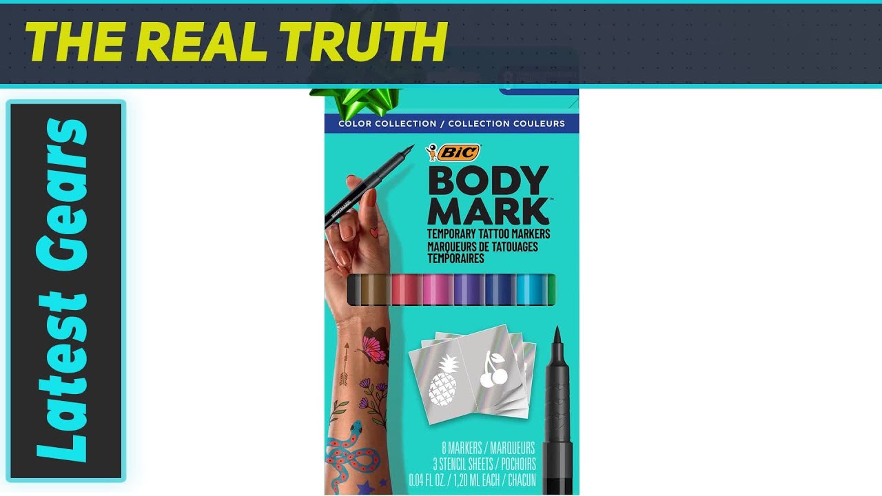 BODYMARK Markers: The Ultimate Tattoo Experience - YouTube