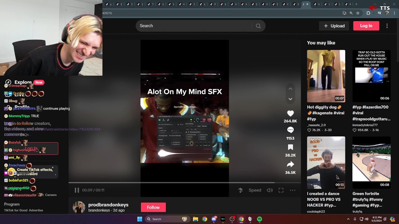 xQc Dies Laughing at LeBron James Meme - YouTube