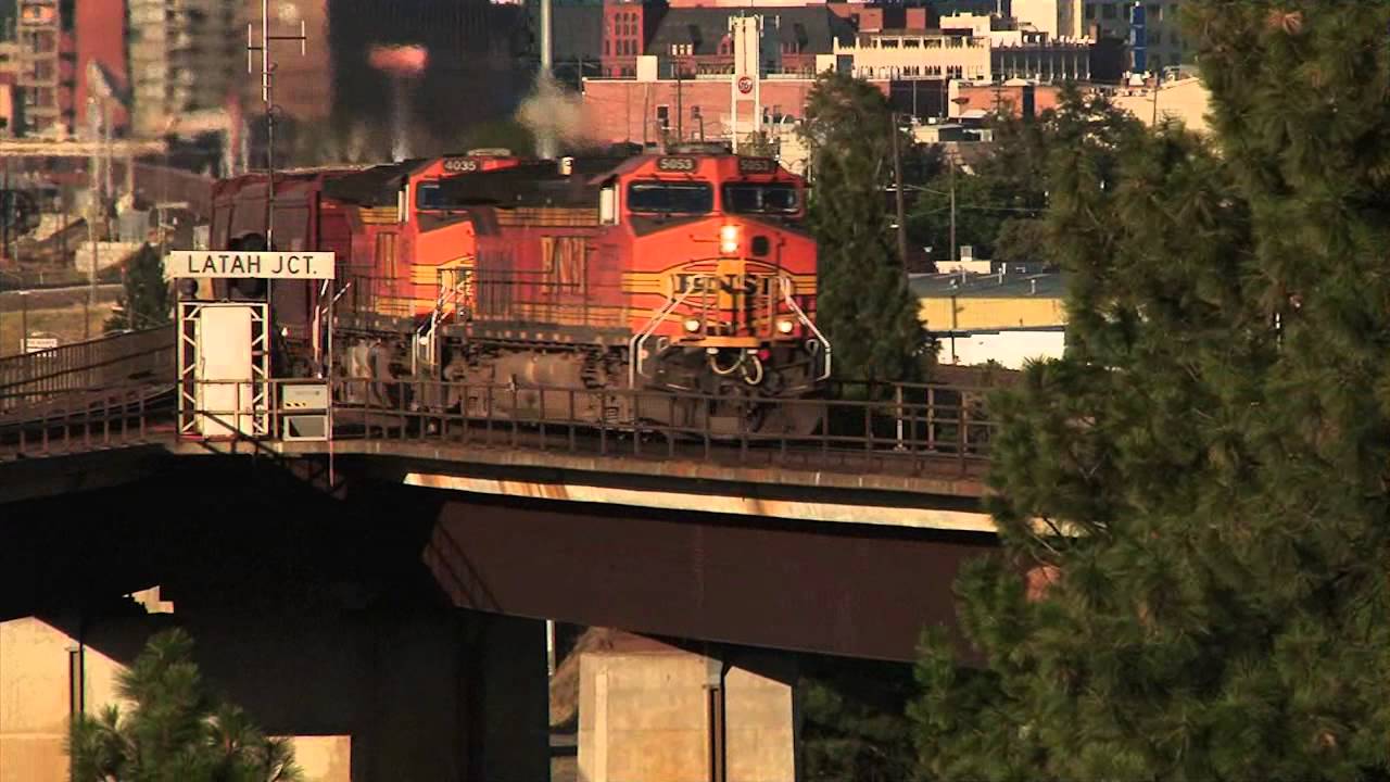 The Funnel - BNSF Railway's Spokane Subdivision - YouTube