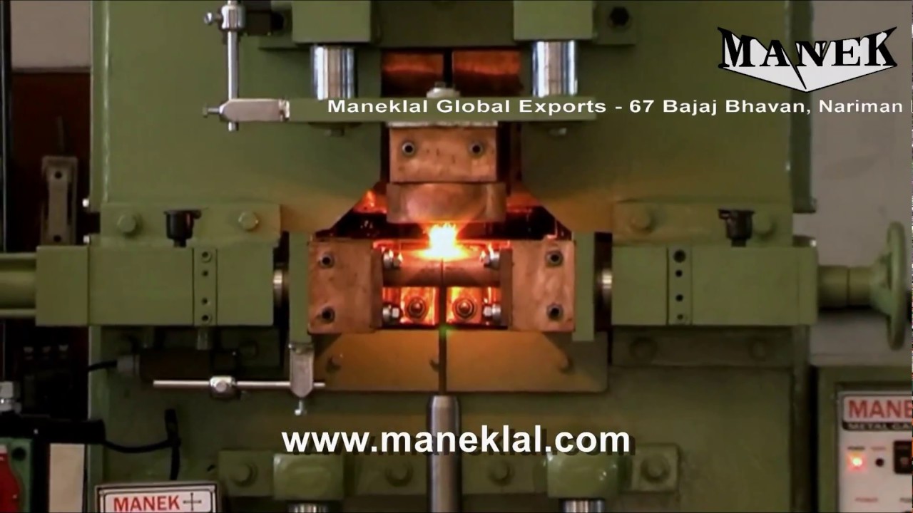 Manek - Metal Gathering Machine / Heating Upsetter - Hydraulic Model ...
