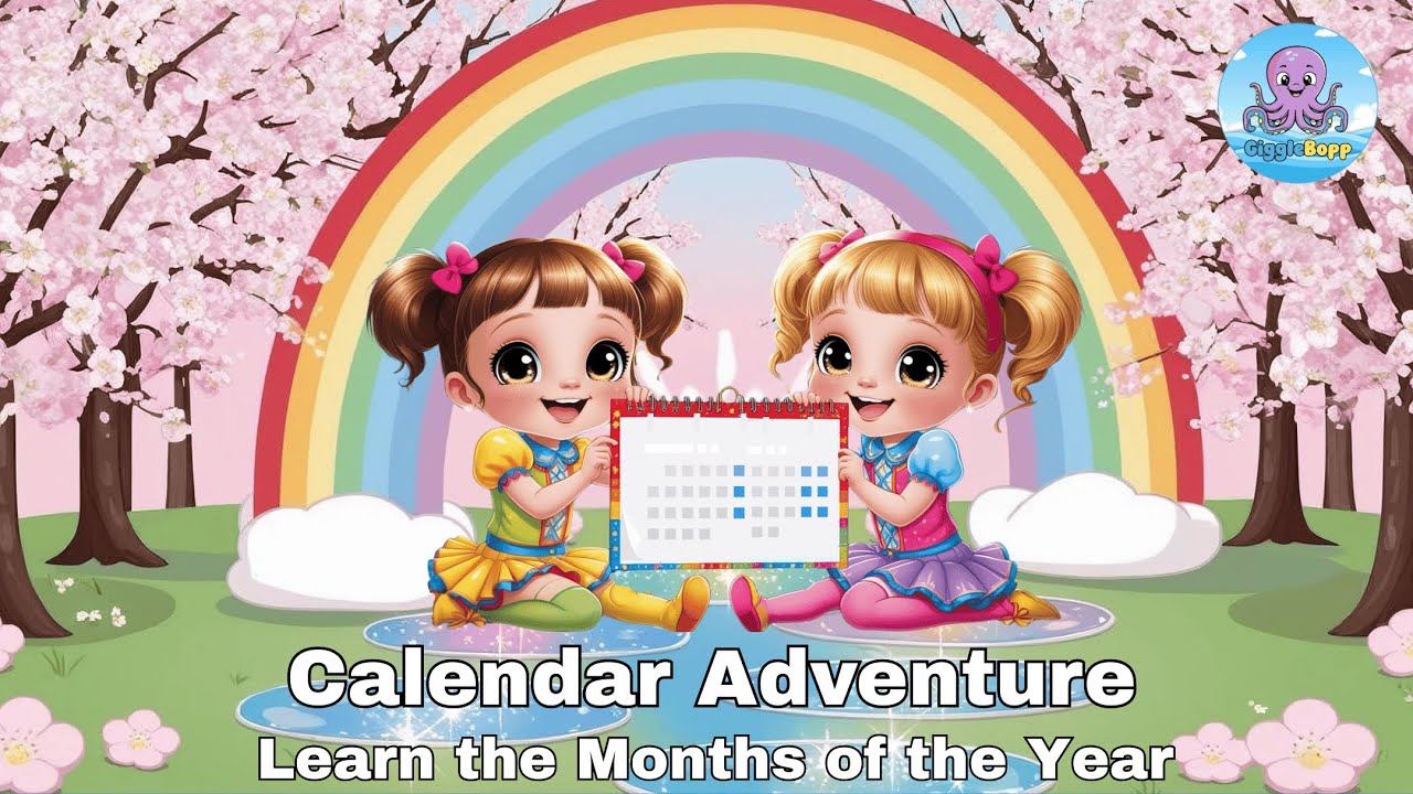 Calendar Adventure Song | Learn the Months of the Year | Fun Kids Sing ...