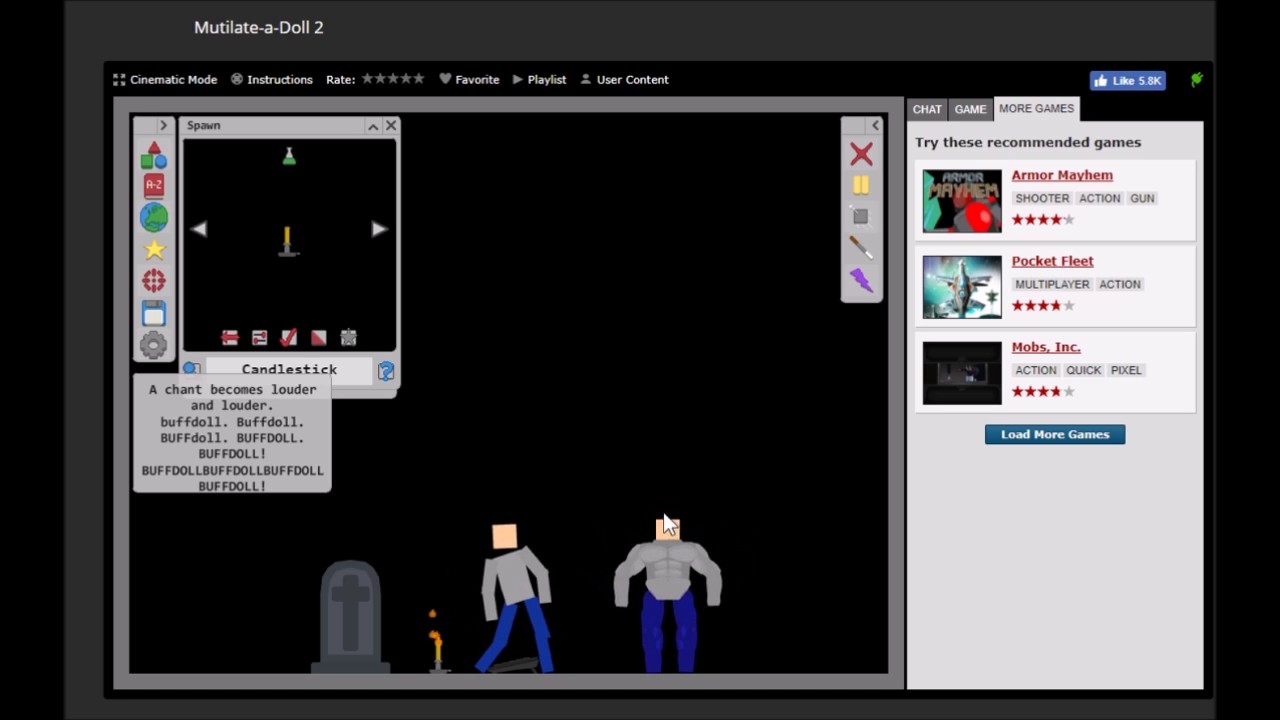 Mutilate A Doll 2 - Buff Doll - YouTube