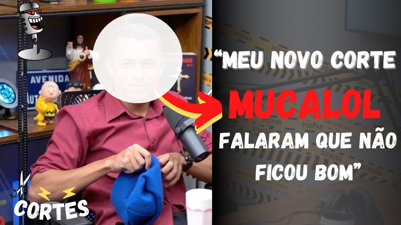 MUCALOL MOSTRA SEU NOVO CORTE, FICOU BOM?-Mucalol/Cortes PodPah - YouTube