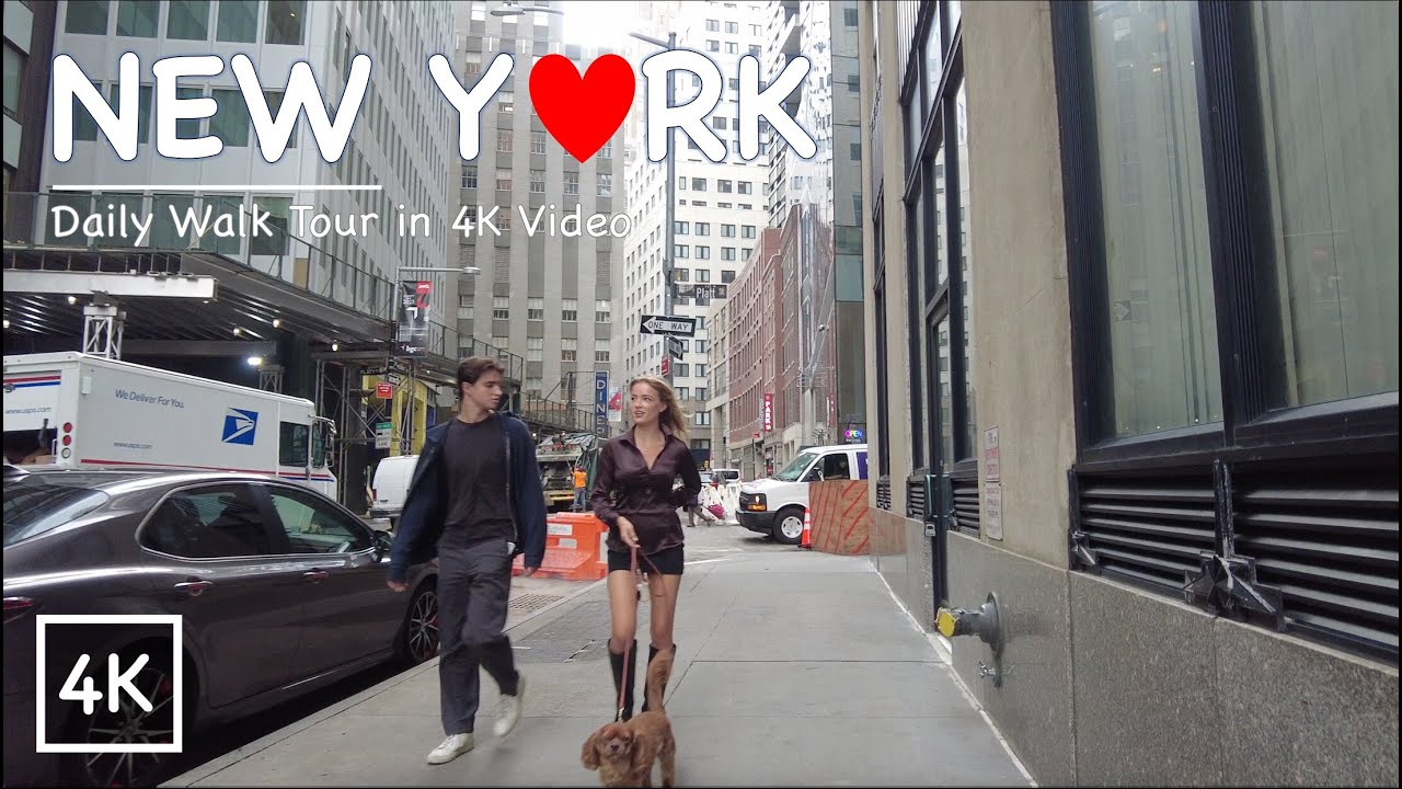 [Daily][Full] New York City, Lower Manhattan Summer City Walk Tour ...