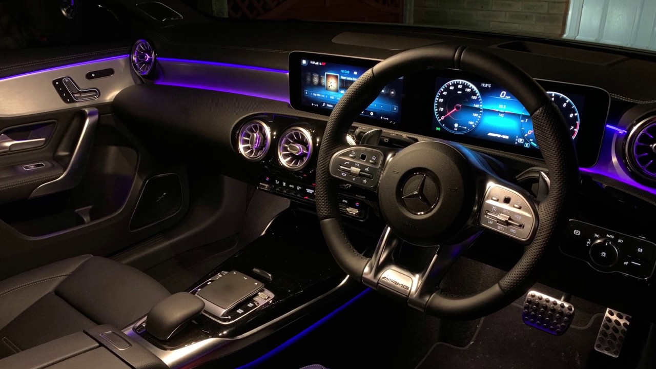 Inside my A35 AMG 🎆 - YouTube