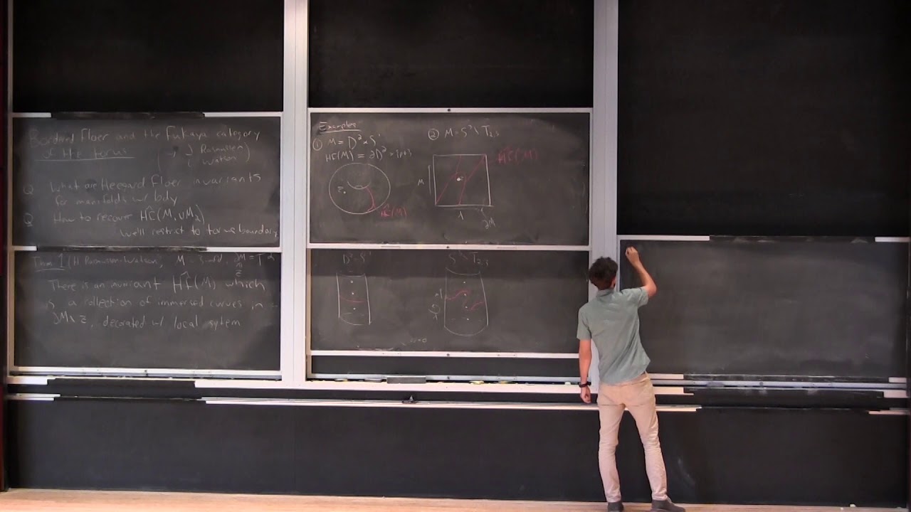 Jonathan Hanselman - Bordered Floer homology and the Fukaya category of ...