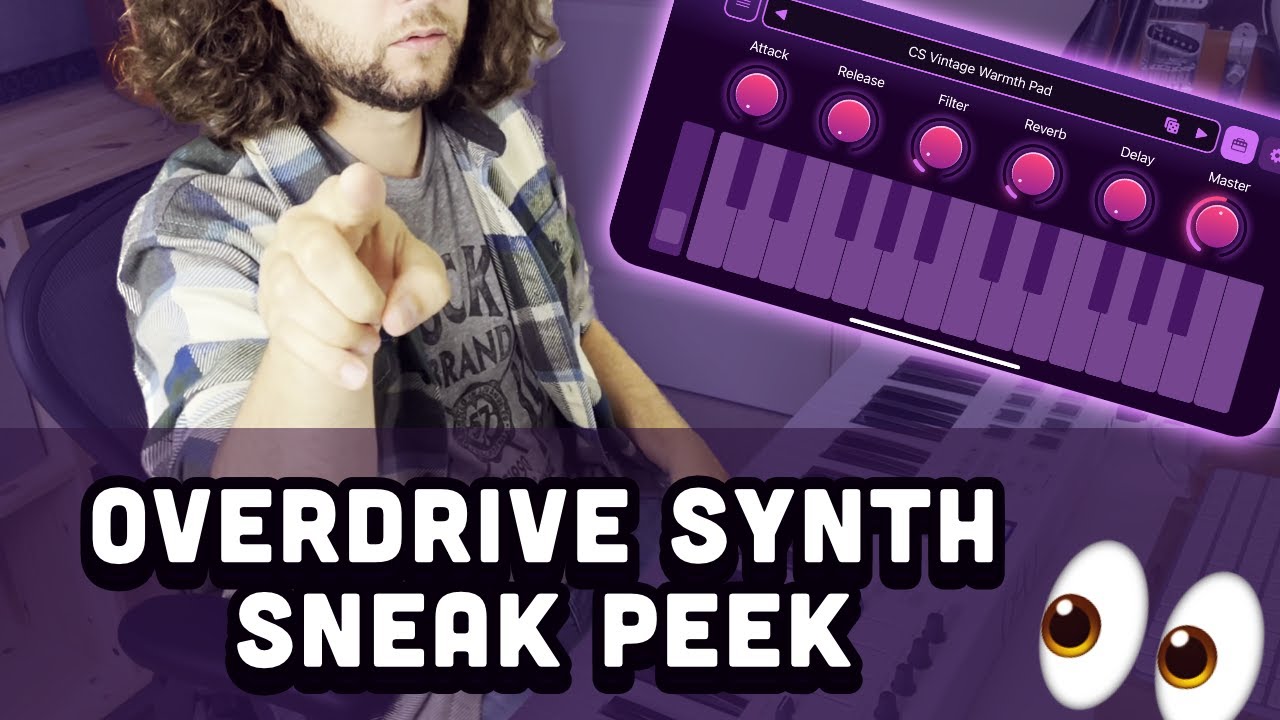 Overdrive Synth for iOS | Sneak Peek & Sound Demo - YouTube