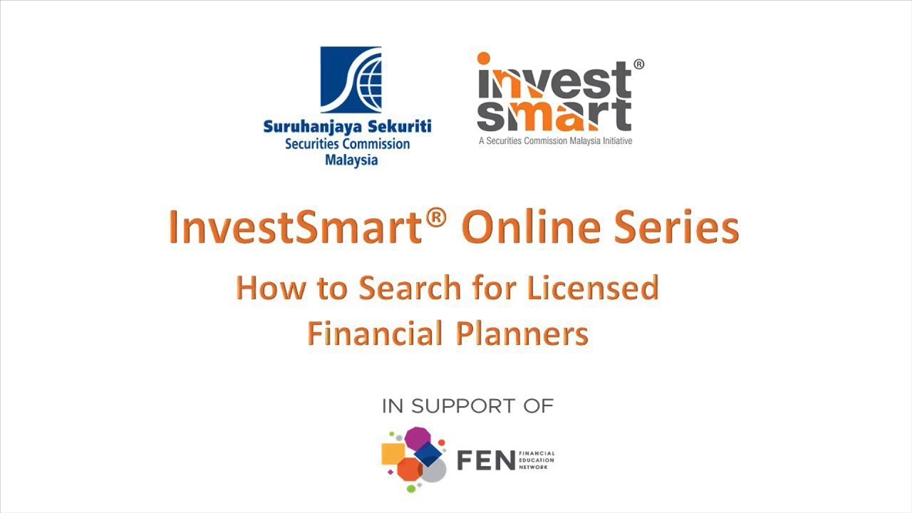 InvestSmart® Online Series - How to search for licensed financial ...