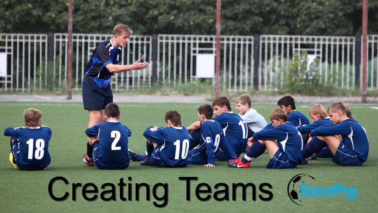 Creating Teams in SocrPro - Free Soccer Coaching Software - YouTube