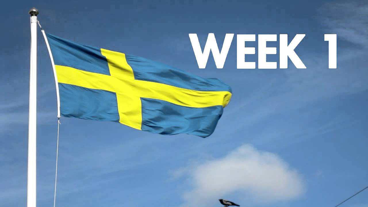 Learning Swedish: Week 1 - YouTube